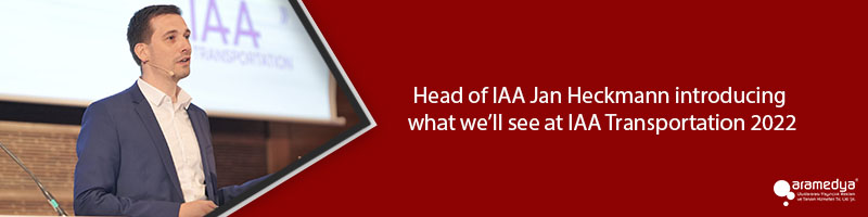 Head of IAA Jan Heckmann introducing what we’ll see at IAA ...