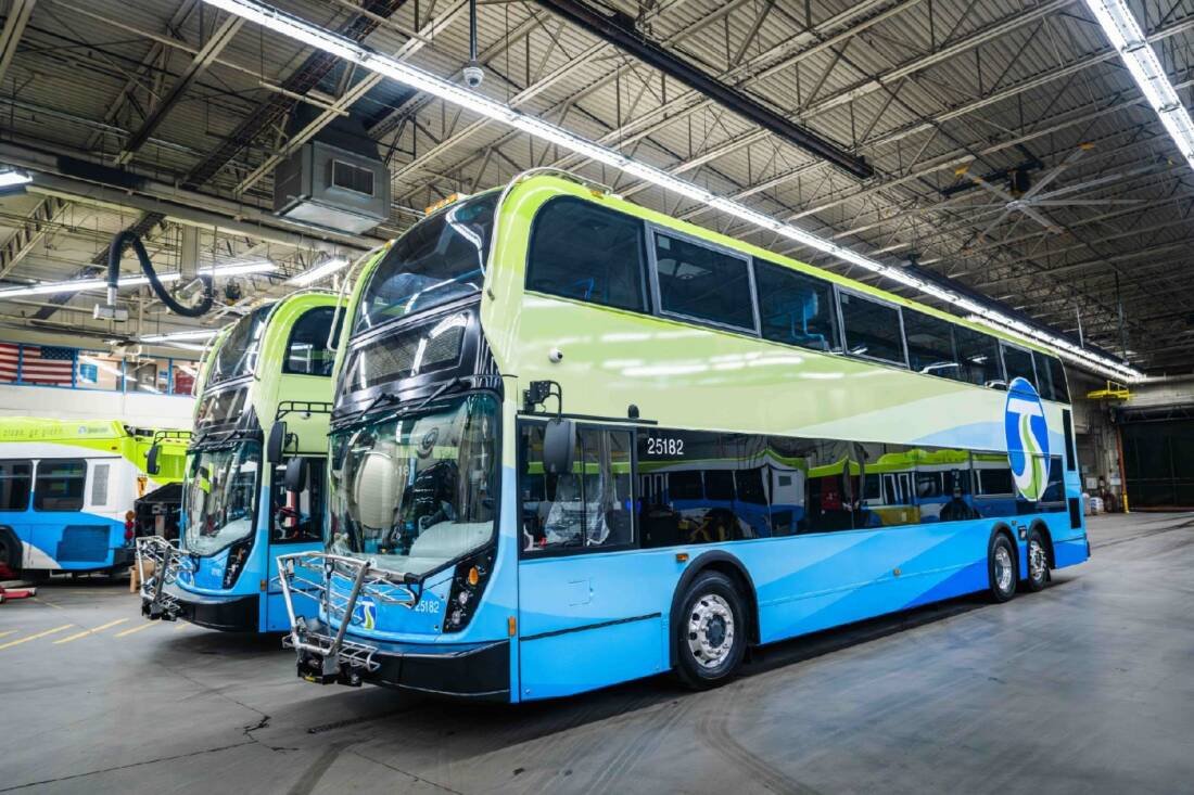 Alexander Dennis delivers first Enviro500 built by BRM to Spokane ...